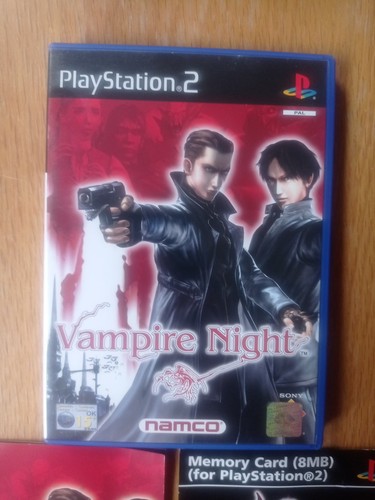 Vampire Night (PS2) - PlayStation 2 - PAL - Complete With Manual | eBay