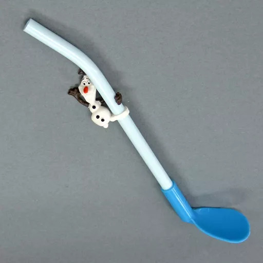 Disney On Ice Olaf Flash Mug w/ Straw Spoon 7in LED Lighted Cup Ltd Ed ...