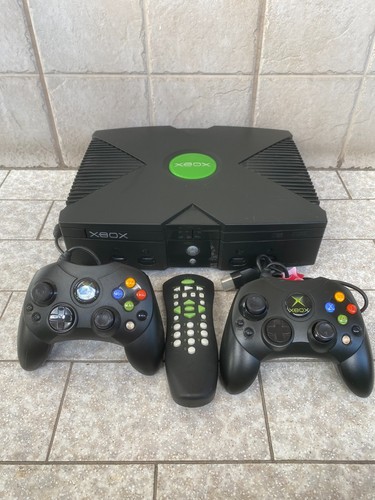 Microsoft Xbox Original (Classic) – NON FUNZIONANTE – 2 controller ...