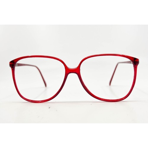Vintage Tura Sunglasses Frames Only Mod 311 BUR Red Large Oval 54-18 | eBay