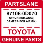 87106-0D070 Toyota OEM Genuine SERVO SUB-ASSY, DAMPER(FOR AIRMIX) | eBay