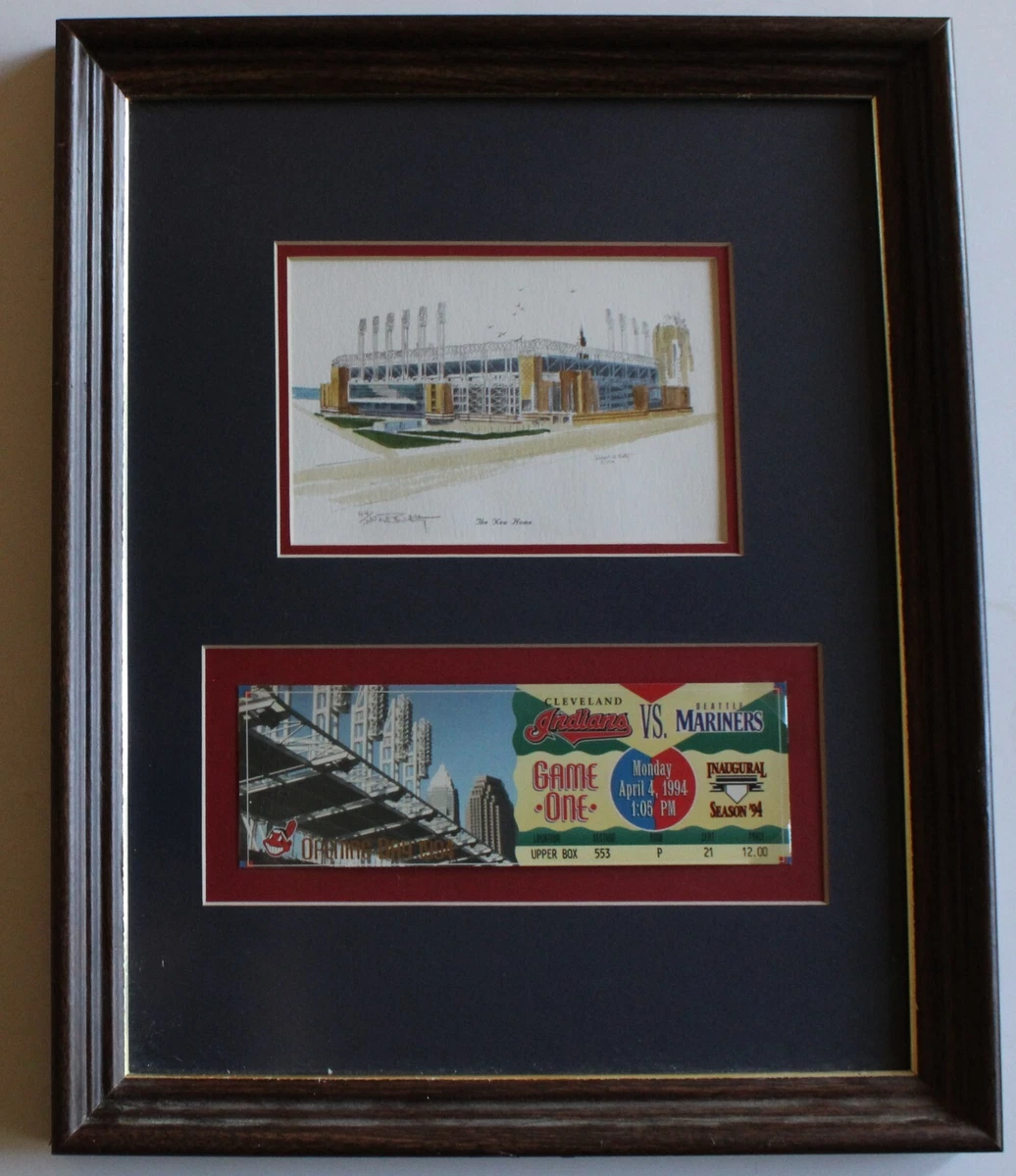 free & fast delivery Framed Cleveland Indians final game