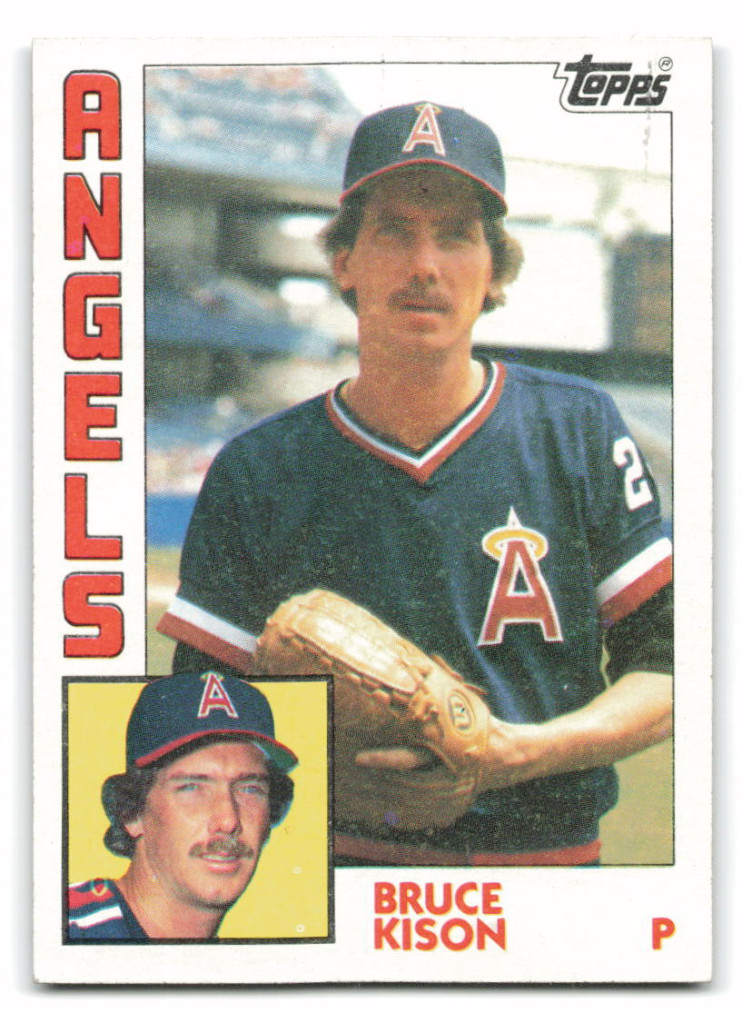 Bruce Kison 1984 Topps BASEBALL #201 California Angels | eBay