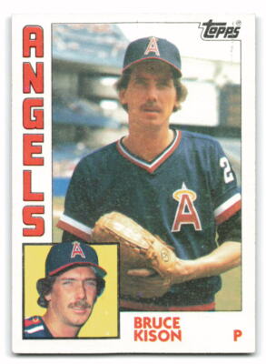 Bruce Kison 1984 Topps BASEBALL #201 California Angels | eBay