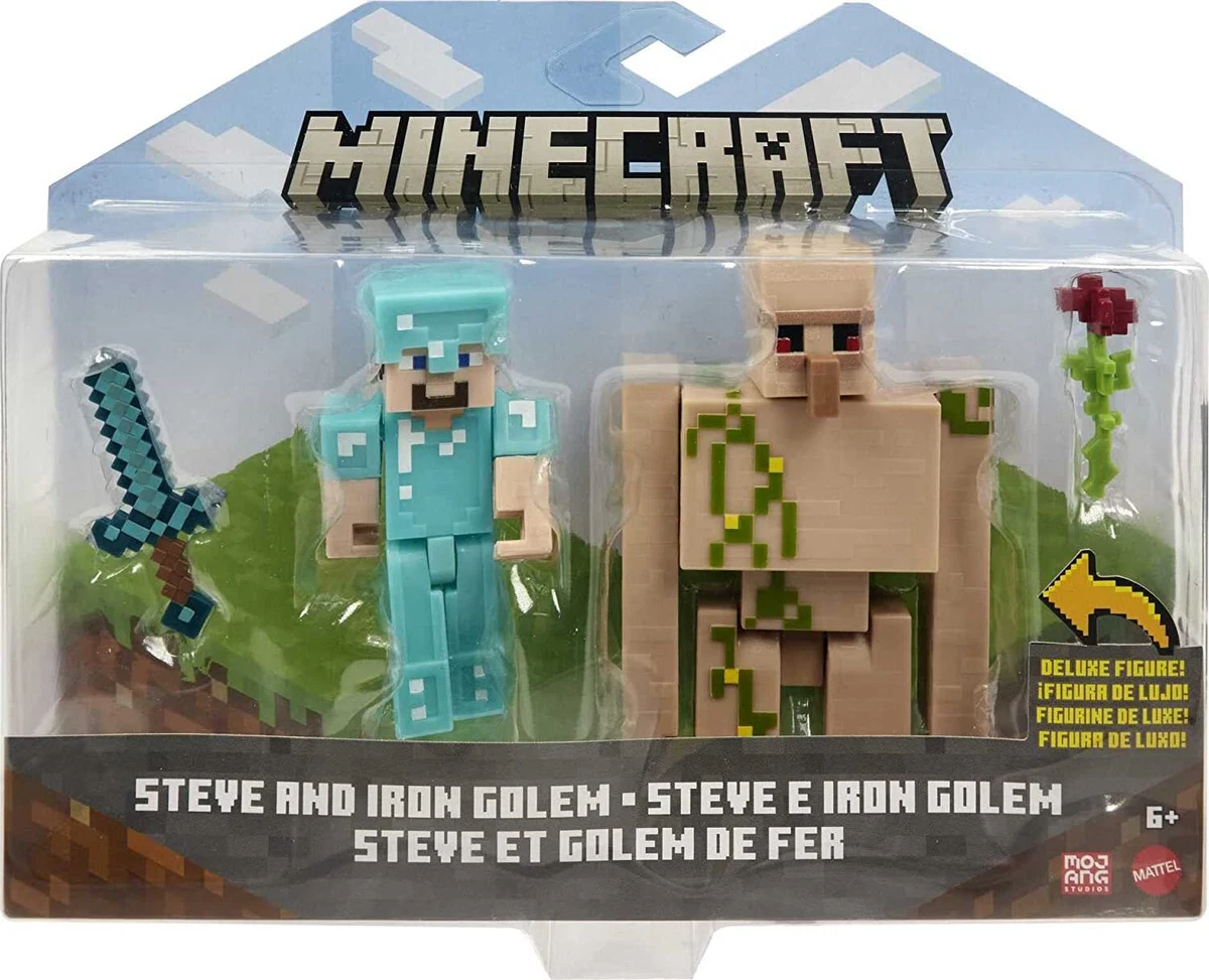 Steve Minecraft Iron Golem