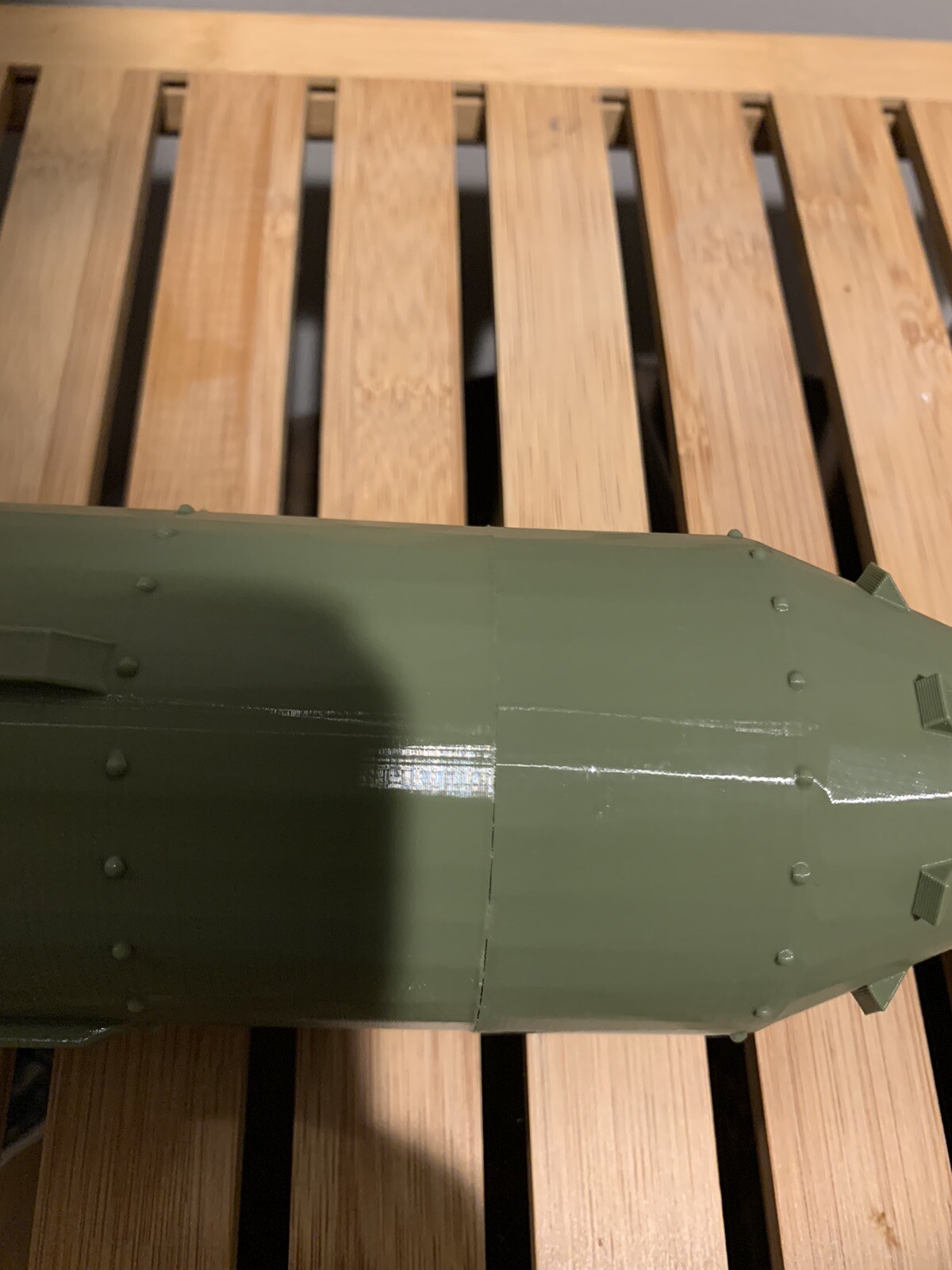 Little Boy MK-1 Atom Bomb Model 3D Printed 1/10 Scale WW2 US Military ...