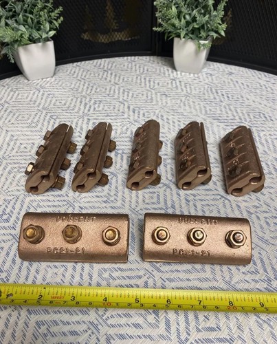 NEW (7) Dossert Mfg Clamp Parallel Grove PC21-21 4/0 STR | eBay