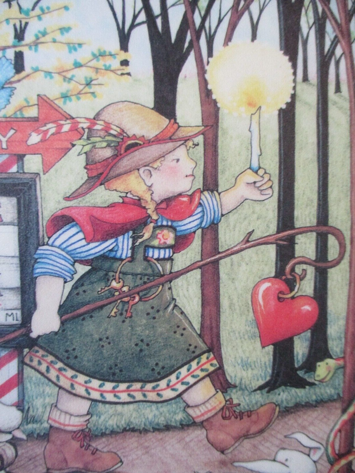 Mary Engelbreit Plaque That's What Friends are For Colorplak Girl Dog ...