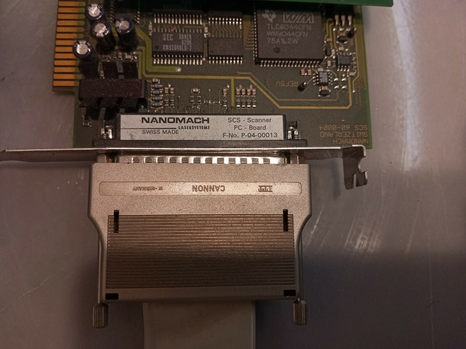 Nanomach ScreenScan SCS Scanner Microfiche SCSI Screen mount with SCSI ...