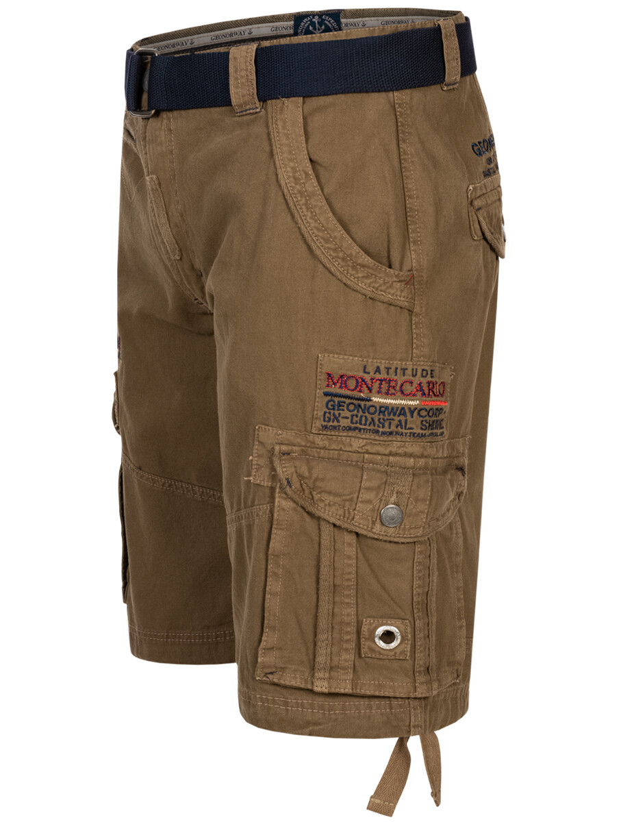 Geographical Norway Herren Cargo Shorts Kurze Hose SHORT Bermuda ...