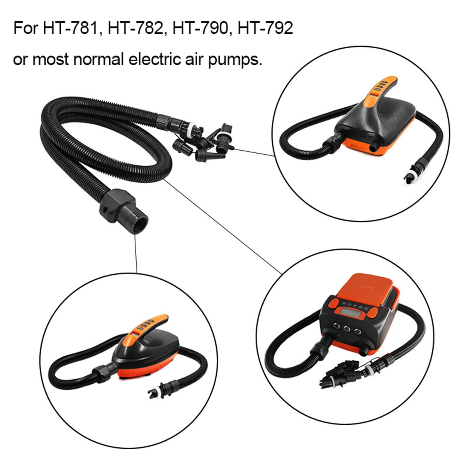 Inflatable Air Hose Nozzle Kit Perfect for Watersports and Outdoor Fun ...