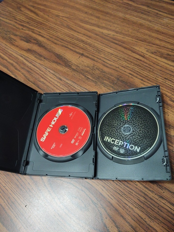 DVD Movie Lot Safe House And Inception Vgc | eBay