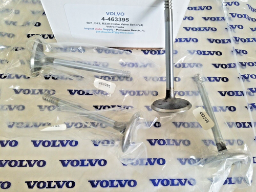 Volvo B19, B21,B23,B230 Intake Valve Set 240 242 244 245 740 940 AQ120 ...