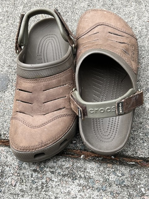 Crocs 11038 Men's Bogota Clog Size 11 - Brown for sale online | eBay