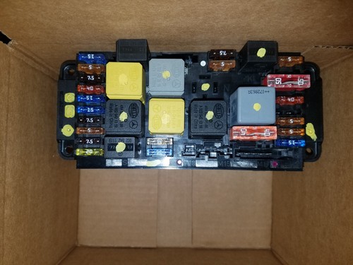 2001-2009 MERCEDES W203 C230 C280 CLK350 FRONT SAM FUSE BOX RELAY ...