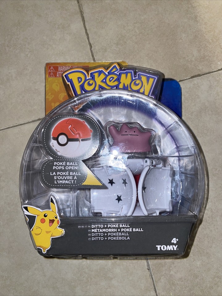 Pokemon Throw 'N' Pop Ditto + Poke Ball TOMY New in Package | eBay