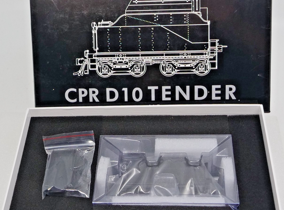 Rapido HO Canadian Pacific CPR D10 Steam tender with wiring harness ...
