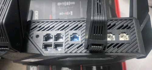 ASUS Rog Rapture GT-AXE16000 WIFI 6E Quad Gaming Router Dual 10G RGB ...