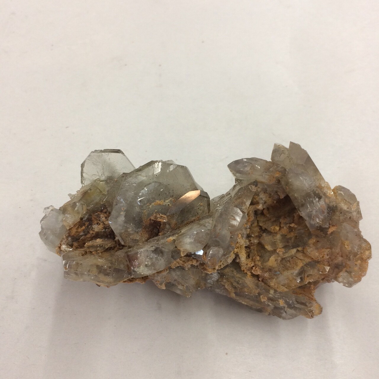 Clear Gray Tabular BARITE Crystals Cluster Peru Specimen 220 Grams FREE ...
