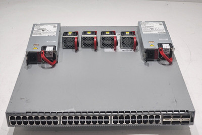 ARISTA DCS-7050TX-72Q-F 48X 10GBE 1/10GBASE-T 6X 40GBE QSFP+ SWITCH ...