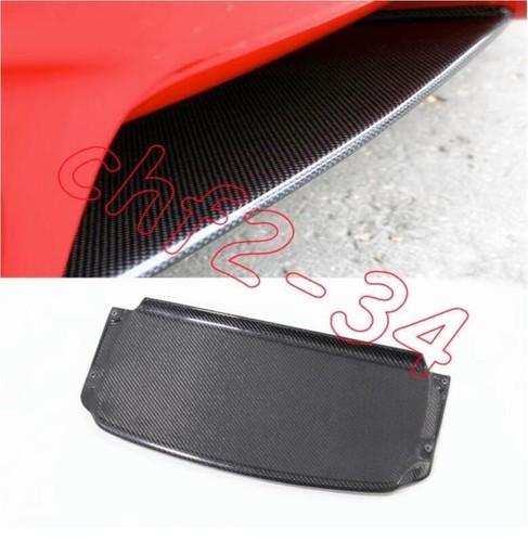 For Ferrari F430 Real Carbon Front Bumper Lip Chin Spoiler Splitter ...