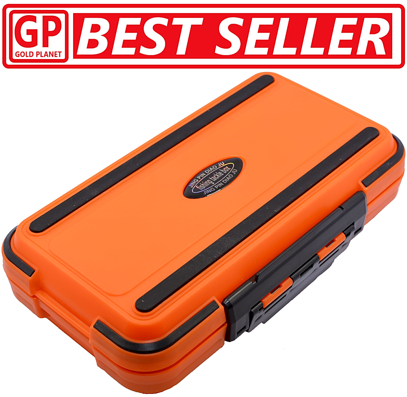 Fishing Tackle Box Lure Waterproof Compartments 2 Layer Hook Storage ...