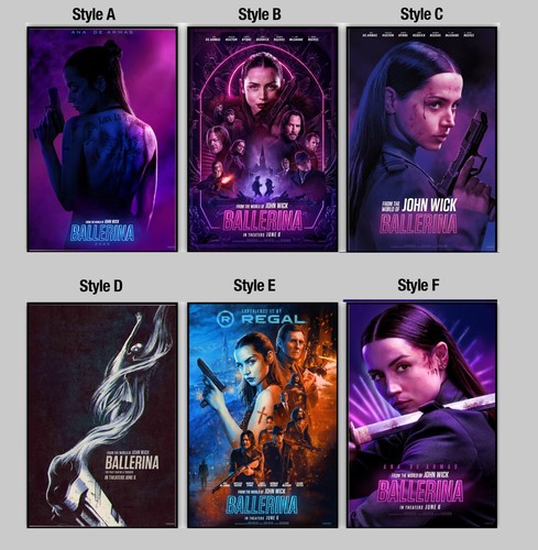 NEW!! Ballerina June 6th 2025 Movie Poster | eBay