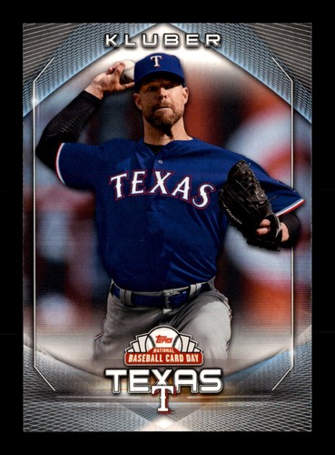 2020 Topps National Baseball Card Day #28 Corey Kluber Texas Rangers ...