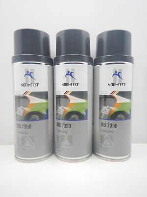 3x NOVAGRAU GRAU RAL 7350 MERCEDES BENZ LACK LACKSPRAY SPRAY SPRAYDOSE ...