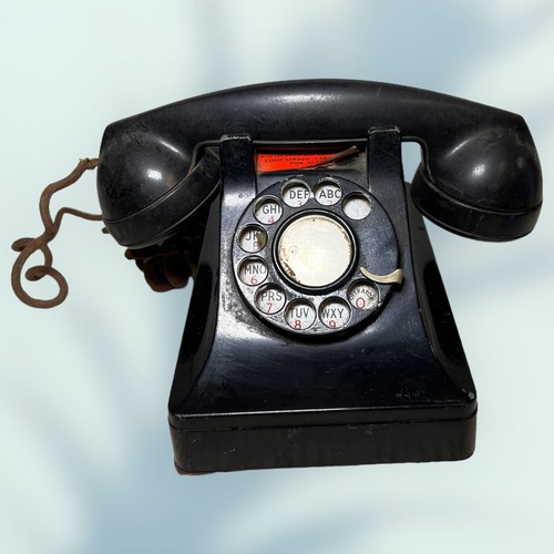 VINTAGE ANTIQUE 1930'S 40'S BELL SYSTEM WESTERN ELECTRIC CO. ROTARY ...