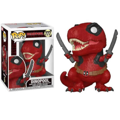FUNKO POP ! MARVEL DEADPOOL 30TH (777) DINOPOOL VINYL FIGURE 9CM ...