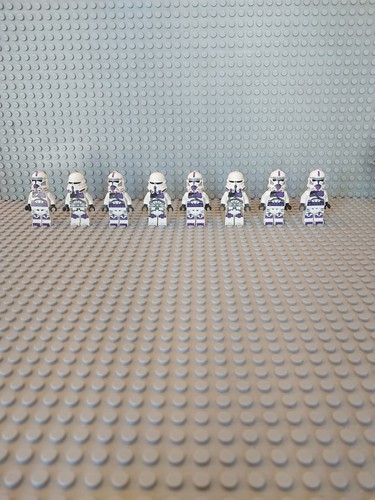 Lego Star Wars Clone Trooper Lot X8 187th Legion Retired Mini figures ...