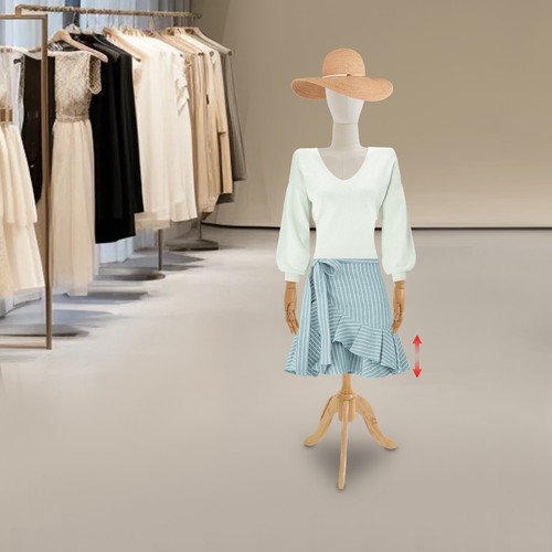 Female Mannequin, Clothing Display Model Body Stand with Head, Female ...