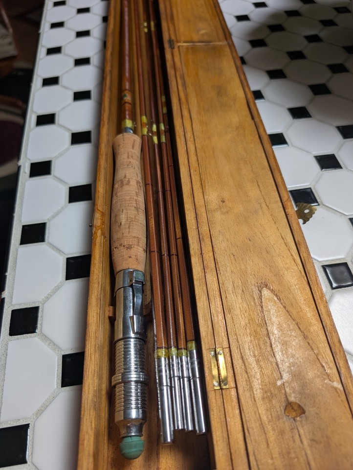 Vintage Sakura Fly Fishing Outfit -FLY ROD. dry flies, rod and 3 tips ...