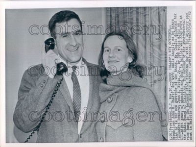 1962 Rhode Island Governor John Chaffee & Wife Virginia Press Photo | eBay