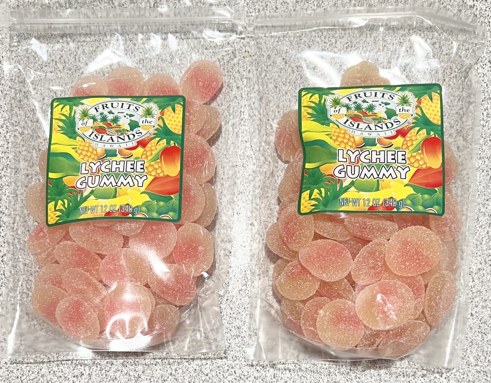 Fruits of the Islands - Lychee Gummy 12 oz (2 bags) | eBay