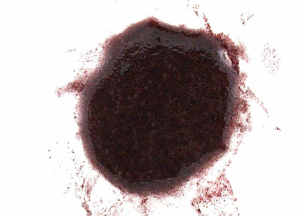 One Ounce Natural Dyed Ruby Red Garnet Inlay Craft Wood Jewelry Powder ...