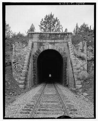 Southern Pacific Railroad Natron Cutoff,Tunnel 18,Dorris,Siskiyou ...