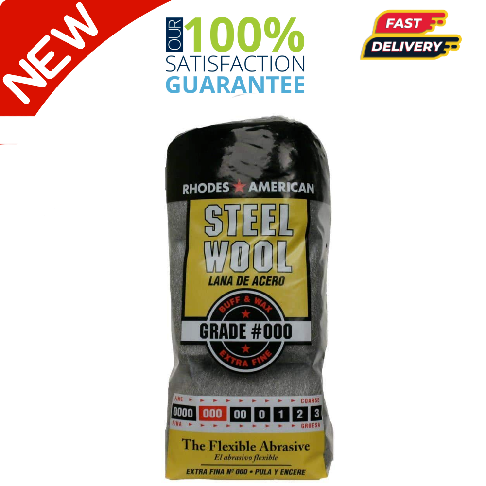 12-Pad Pack of Extra Fine Grade Steel Wool #000" | eBay