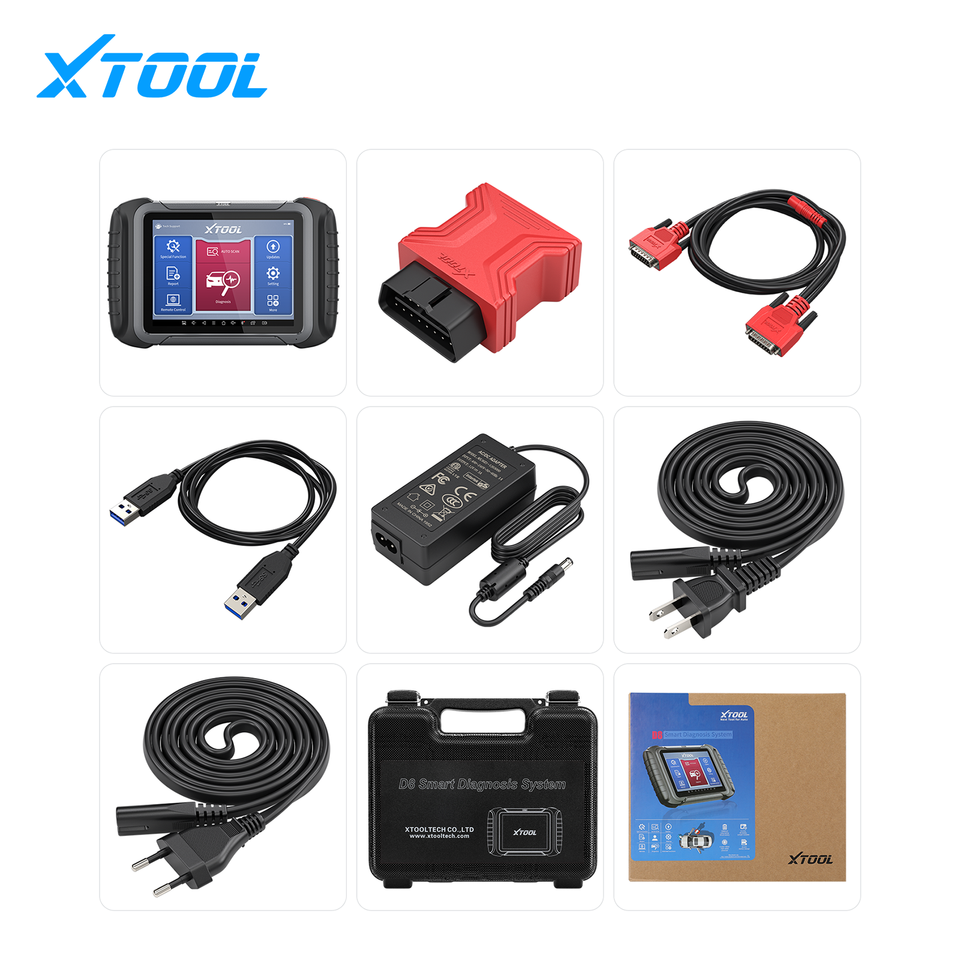 XTOOL D8 Auto Bidirectional Scanner All System Diagnostic CANFD E~cu Coding Tool | eBay