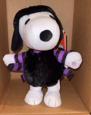 Peanuts Snoopy Halloween Spider Costume Side Stepper Animated Plush NEW ...