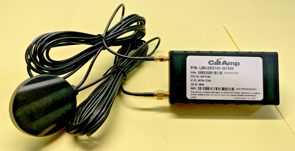 CALAMP LMU-500 IVD Fleet GPS Tracking Communication Unit (LMU50L101 ...