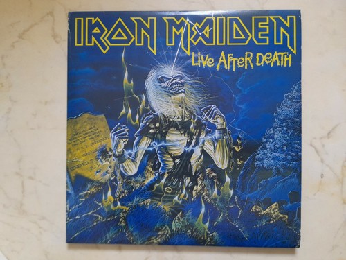 Iron Maiden Live After Death *1985 Yugoton Dolp Vinyl LP + Innersleeves ...