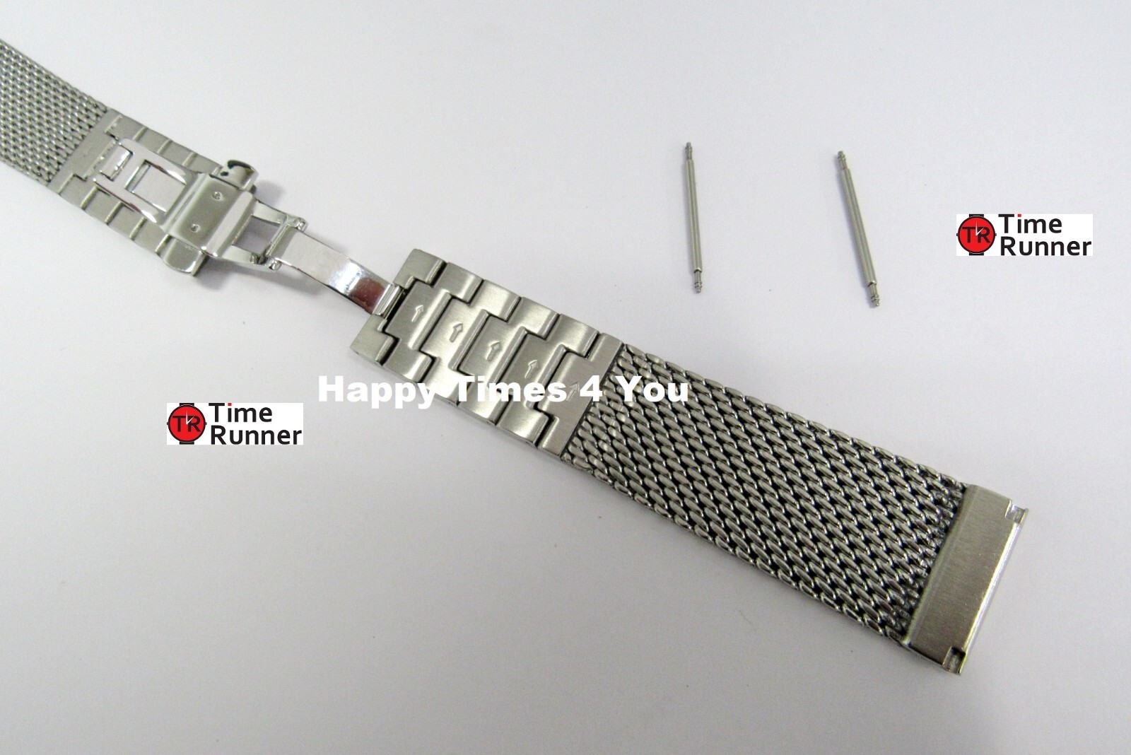 Solid Men's Mesh Stainless Steel Watch Band Strap Bracelet Bulova ...