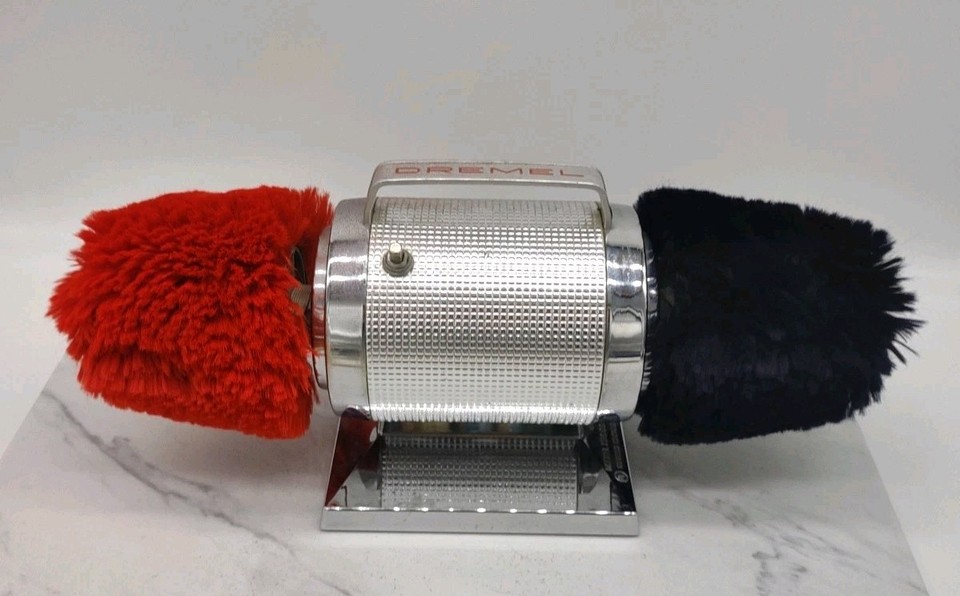 DREMEL Shoe Boot Polisher Model 70 Buffer Chrome Made in USA Works | eBay