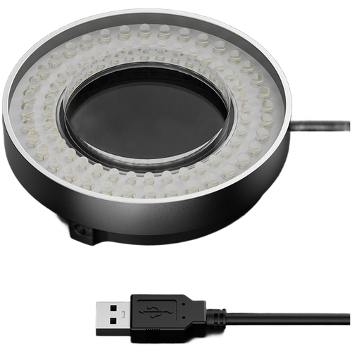 Adjustable 72 LED Ring Light for Microscope Repair with USB Power ...