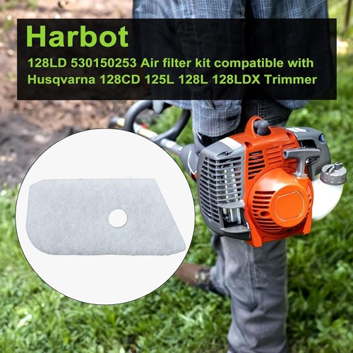 128LD 128CD Air Filter Fuel Spark Plug for 530150253 HUSQVARNA 125L ...