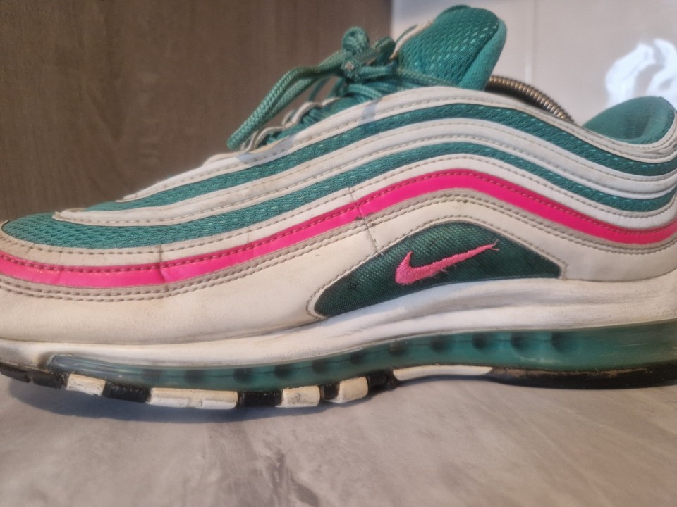 Nike Air Max 97 South Beach 2017 Release UK10/US11 Gc Pink Green ...