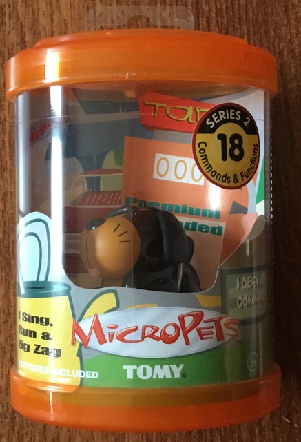 TOMY Micropets Tank The Dog Series 2 2002 Interactive Robot Toy With ...