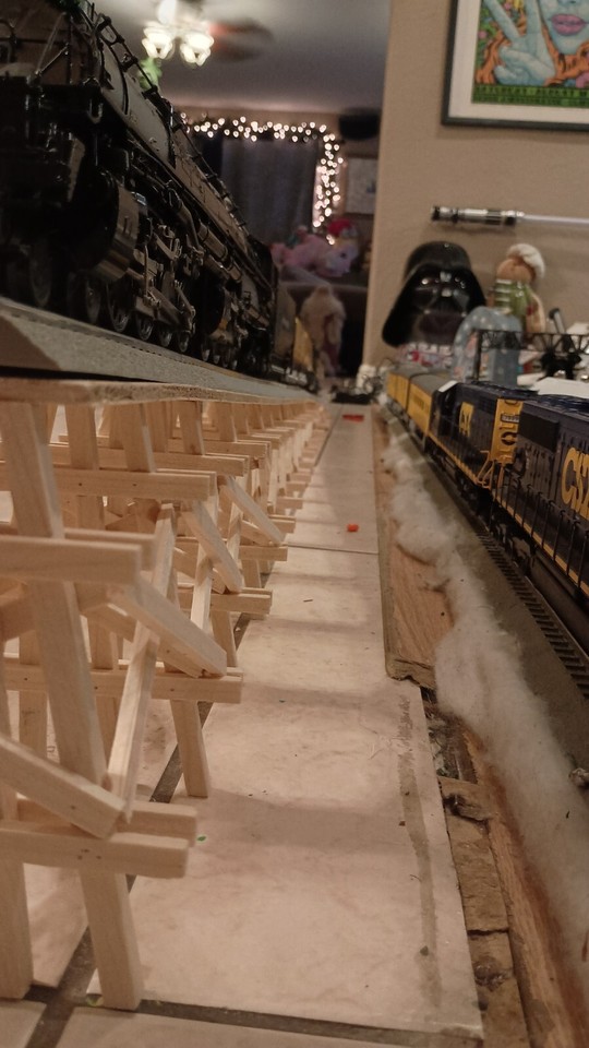 O Gauge Model Railroad Train Trestle fastrack For Lionel Incline 0 up ...